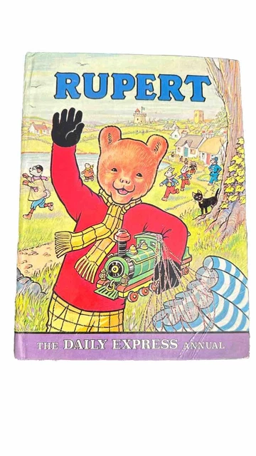 VINTAGE RETRO RUPERT the Bear Annual 1976, The Daily Express Annual EUR ...