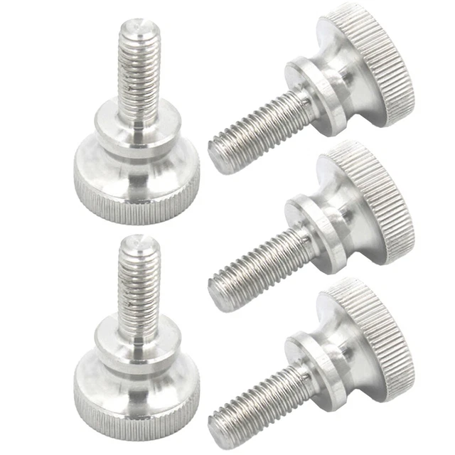 SECURE LOCKING M2 5 Stainless Steel Thumb Screw with Knurl Head (67 ...