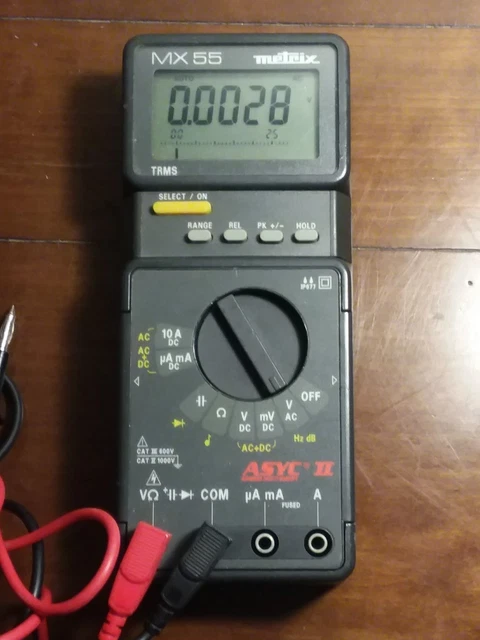 MULTIMÈTRE METRIX MX 55 EUR 30,00 - PicClick FR