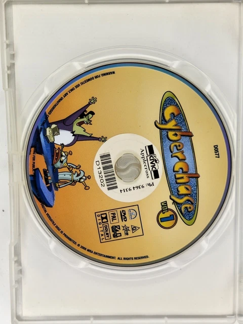 CYBERCHASE VOLUME VOL 8 DVD 2001 Cartoon Series RARE Cyber Chase $19.50 ...