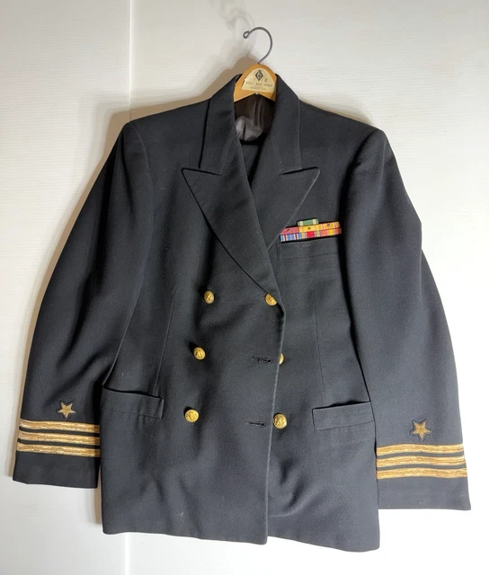 U.S. NAVY OFFICER'S Dress Jacket and Trousers WW2 Pearl Harbor ...