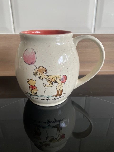 DISNEY STORE WINNIE the Pooh “Together We Can Fly Anywhere” Ceramic ...