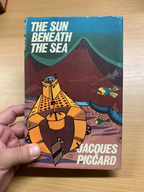 1974 &THE SUN Beneath The Sea" Submarine Travels In Gulf Stream Hb Book ...