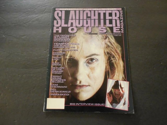 SLAUGHTER HOUSE MAGAZINE #3 Black Zombie Movie Run For Your Lives! £13. ...