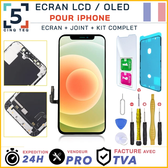 ECRAN OLED/LCD REMPLACEMENT iPhone 6 6s 7 8 X XR XS 11 12 13 14 15 Pro Max Mini EUR 11,88 ...