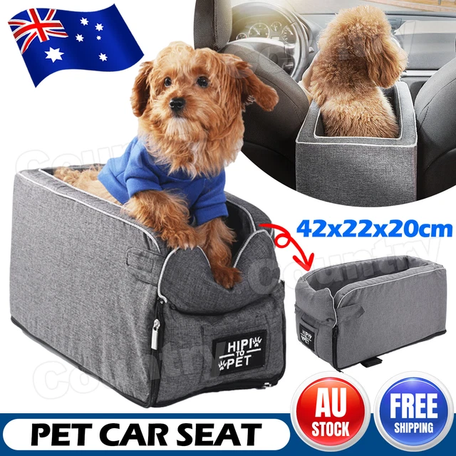 CAR PET SEAT Auto Seat Center Console Dog Cat Nest Pad Removable Pet ...