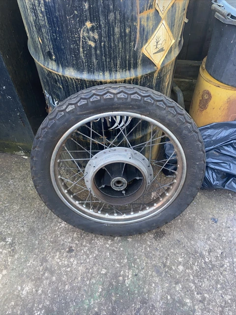 BSA/TRIUMPH CONICAL HUB Rear Wheel £110.00 - PicClick UK