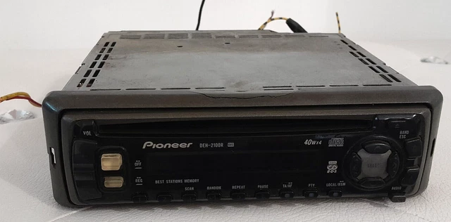 AUTORADIO PIONEER DEH-2100R CD Radio CD Player Vintage EUR 29,90 - PicClick FR