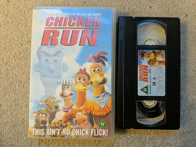 CHICKEN RUN VHS Video Big Box Ex Rental. £4.99 - PicClick UK