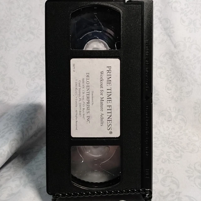 PRIME TIME FITNESS Featuring Bev Harris (VHS 1992) Exercise Workout ...