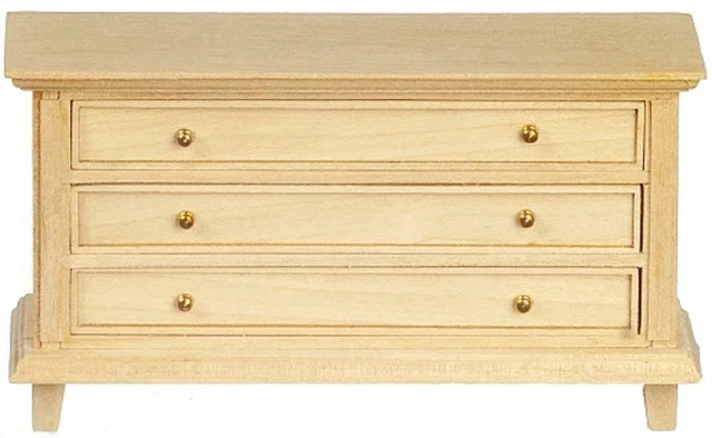 MAISON DE POUPÉES Bare Bois Pays Commode JBM Miniature Mobilier de Chambre EUR 94,60 - PicClick FR