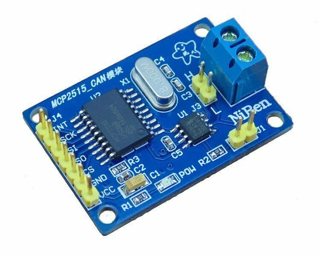 MCP2515 CAN BUS Module TJA1050 Receiver SPI Module for Arduino $1.82 ...