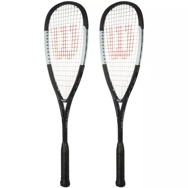 WILSON HAMMER LIGHT 120 PH Squash Racket Double Pack £119.99 - PicClick UK