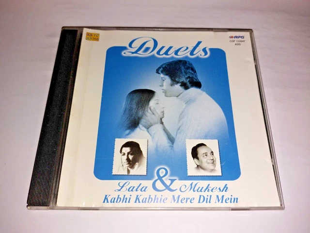 LATA MANGESHKAR & Mukesh * Duets Lala & Mukesh Vol 2 * Cd Album ...