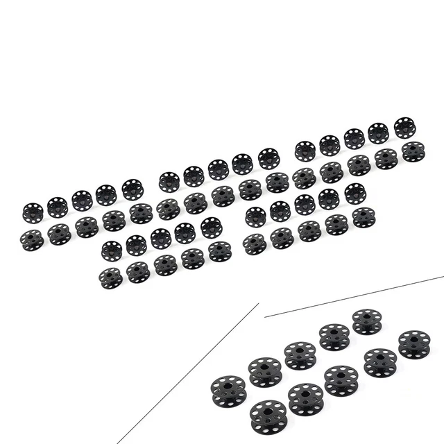 SEWING MACHINE SLOTTED Bobbins "M" Large Slotted Bobbins With Holes ...