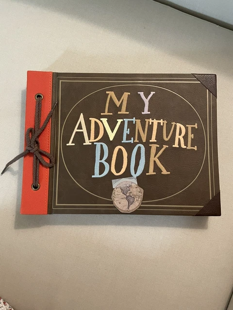 DISNEY STORE PIXAR UP Movie My Adventure Book Replica Hardbook Journal ...