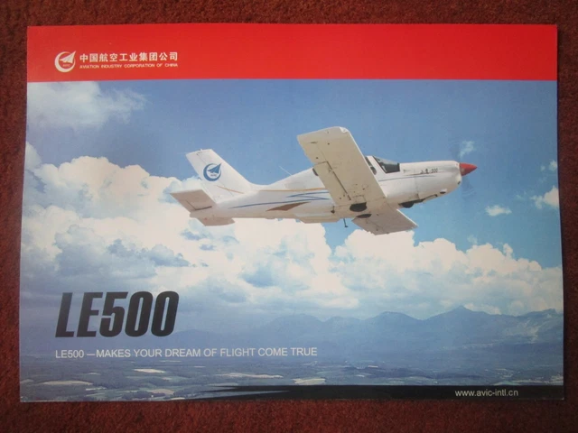 2000'S DOCUMENT DOUBLE Back Aircraft Le500 Light Aircraft Aviation ...