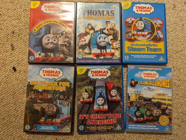 THOMAS AND FRIENDS DVD Bundle 6 Discs £4.99 - PicClick UK
