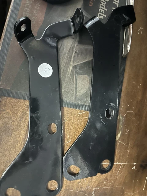HOLDEN HQ FRONT Bumper Bar Mounting Irons Brackets Kingswood Premier ...