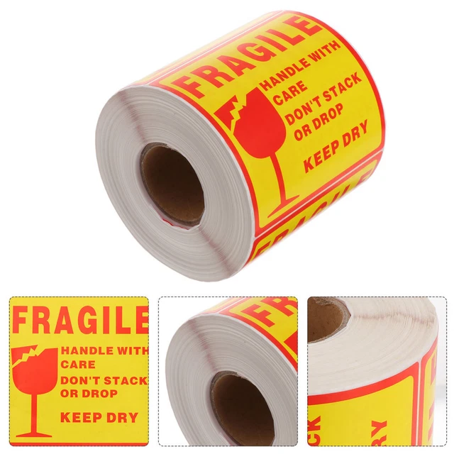 PACKING WARNING STICKER Shipping Labels Affordable Portable £28.68 ...