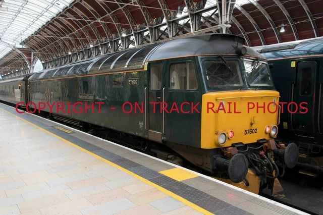 UK RAILWAY PHOTOGRAPH Of Class 57 57602. Rm57-131 £1.70 - PicClick UK