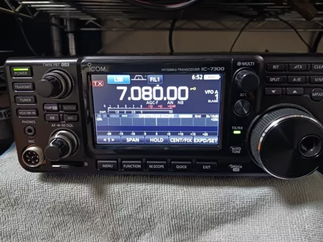 ICOM IC-7300 HF 50MHz SSB/CW/RTTY/AM/FM 100W Transceiver Receiver ... ICOM IC-7300 HF 50MHz SSB/CW/RTTY/AM/FM 100W Transceiver Receiver ...