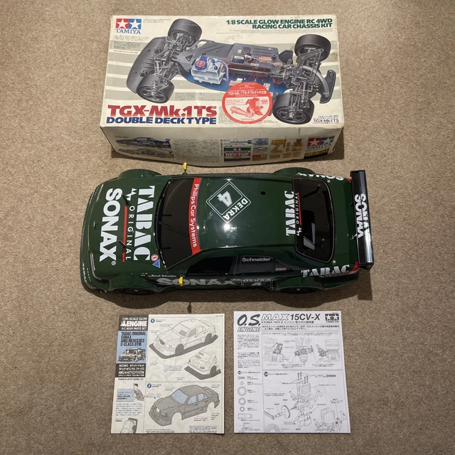 NEW TAMIYA TGX Os max limited edition Mercedes DTM 1/8 Rc Nitro New ...