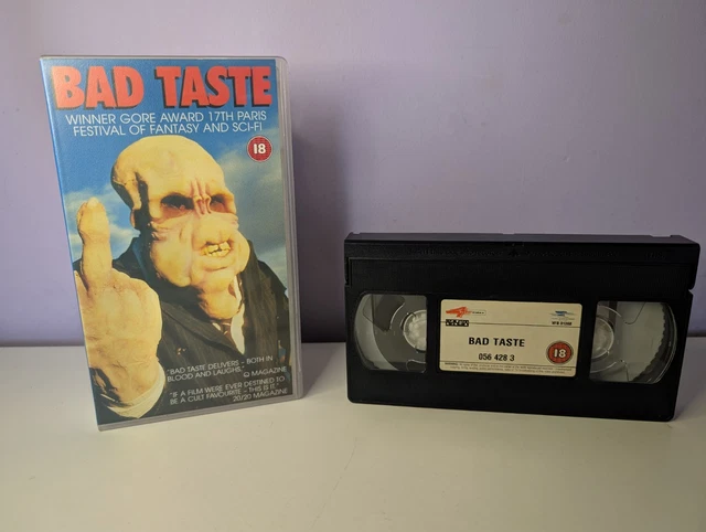 BAD TASTE 1998 VHS Film £12.95 - PicClick UK