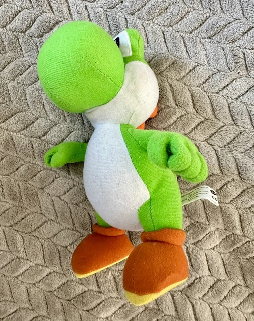 SUPER MARIO YOSHI Official (Nintendo) Plush Soft Toy - 6-7” High - Good ...