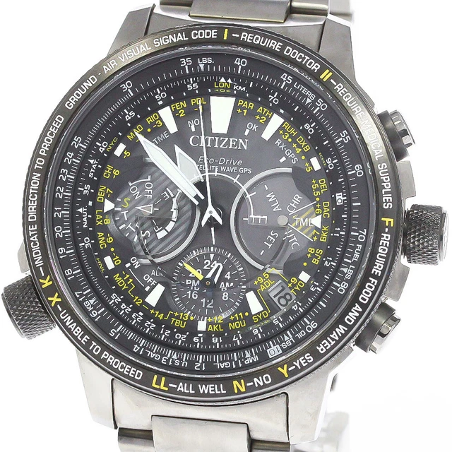 CITIZEN PROMASTER SKY serie F990-T025480/CC7014-82E EcoDrive solar para ...