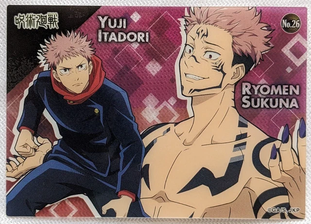 YUJI ITADORI RYOMEN Sukuna Jujutsu Kaisen JCG japonais n°26 Akutami Gegege EUR 10,09 - PicClick FR