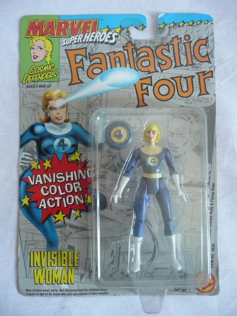 INVISIBLE WOMAN TOY Biz Marvel Action Figure Vanishing Color Action ...