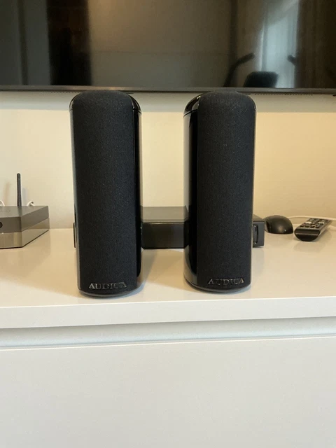 AUDICA HOME CINEMA THEATRE SURROUND SOUND LOUDSPEAKERS pair with wall ...