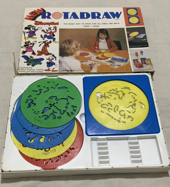 VINTAGE ROTADRAW DISNEY Set £20.00 - PicClick UK