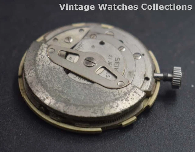 SEIKO-6119 AUTOMATIC NON Working Watch Movement For Parts/Repair Work O ...
