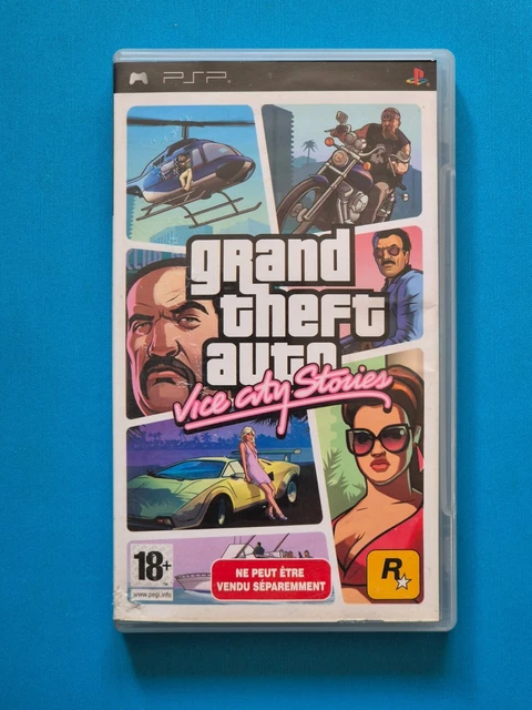 JEU PSP GTA Grand Theft Auto Vice City Stories sans notice PlayStation ...