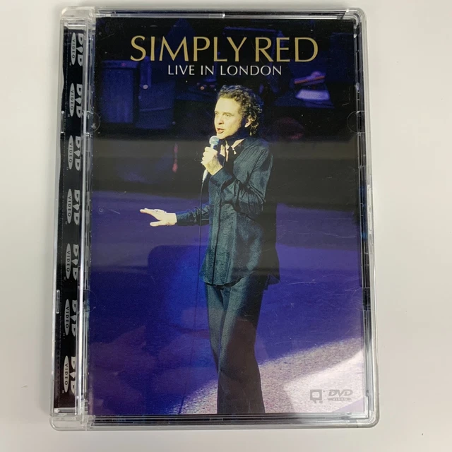 SIMPLY RED LIVE In London - Lyceum Theatre 1998 (DVD 1998) 26 tracks ...