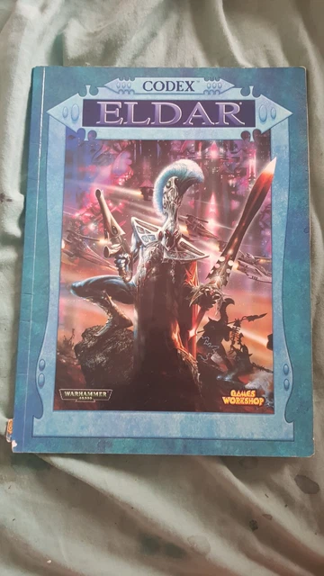 ELDAR CODEX WARHAMMER 40k 3rd Edition Rule Book Aeldari £12.00 - PicClick UK