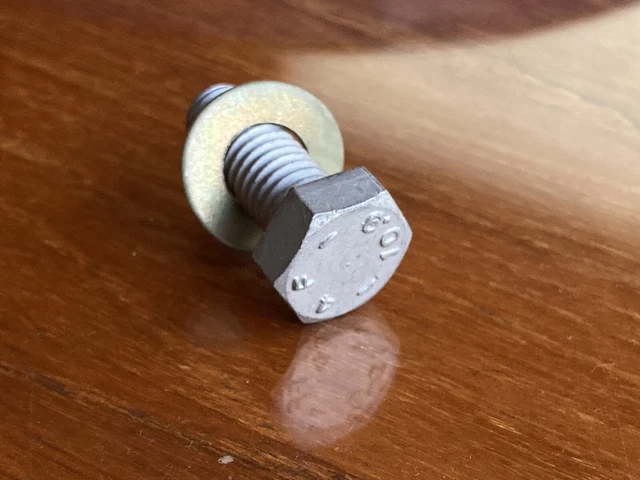 GENUINE MERCEDES W123 SLS Self Leveling Rear Strut Bolt/Washer S123 ...