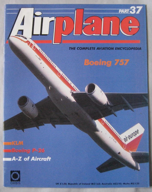Airplane Aviation Encyclopedia Magazine Issue 7 Boeing 747 Cutaway And Poster £499 Picclick Uk 