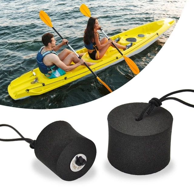 KAYAK SCUPPER PLUGS Drain Hole Stopper Bung with Lanyard, Kayak ...