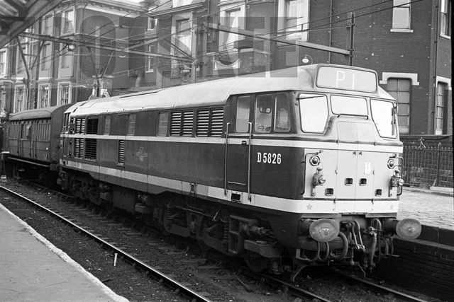 35MM NEGATIVE BR British Railways Diesel Loco Class 31 D5826 Liverpool ...
