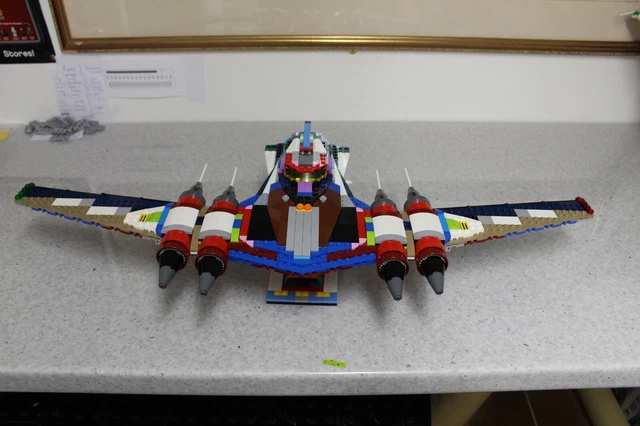 LEGO STAR WARS Nubian Spaceship MOC Custom Rainbow £25.00 - PicClick UK