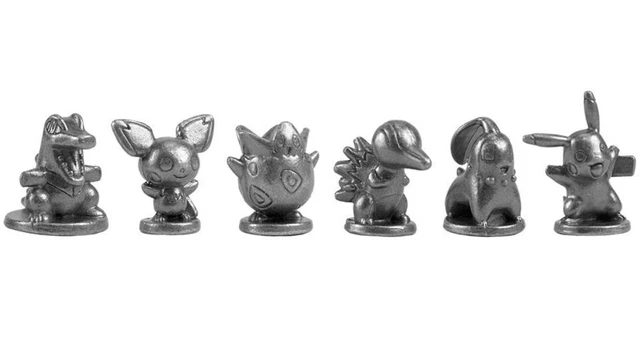 MONOPOLY POKÉMON JOHTO Edition RARE BOARD Game Metal Tokens Pikachu ...