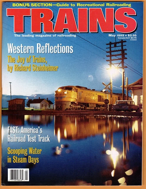 MAY 1993-TRAINS MAGAZINE(RAILROADS)GUIDE To Recreational Railroading ...