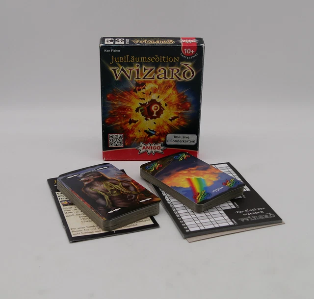 WIZARD JUBILÄUMSEDITION 20 Jahre Kartenspiel Familienspiel von Amigo vollständig EUR 49,99 ...