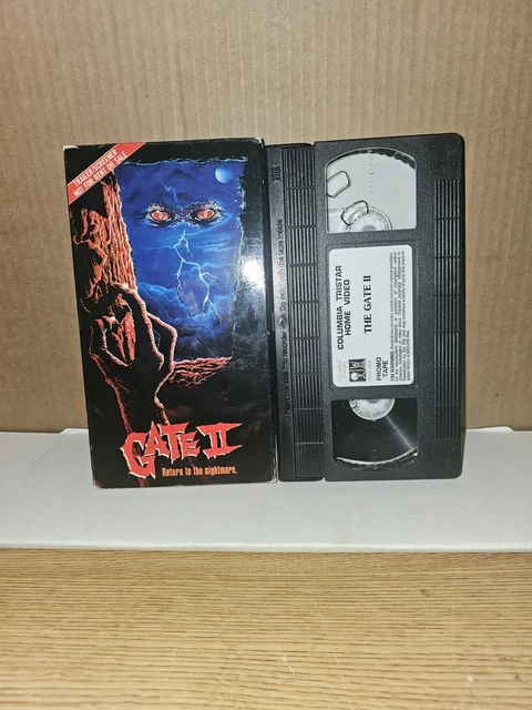 GATE II 2 Return to the Nightmare VHS OOP HTF HORROR CULT Louis Tripp £ ...