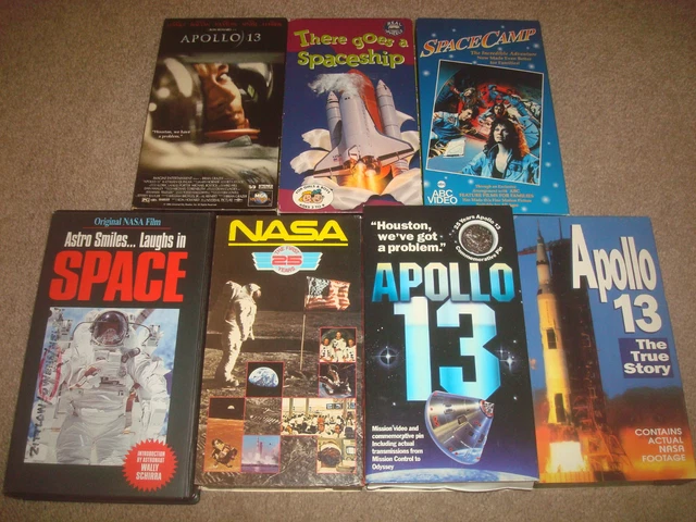 NASA VHS LOT There Goes A Spaceship Astro Smiles Laughs in Space Camp ...