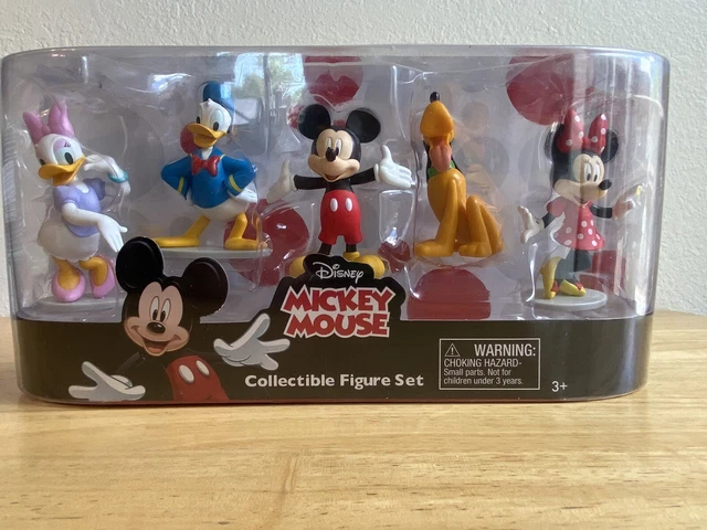 DISNEY MICKEY MOUSE Collectible Figure Set-5 Piece £11.38 - PicClick UK