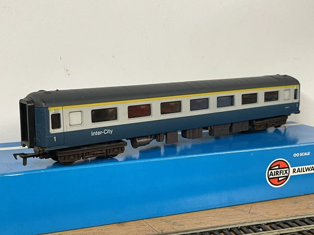 AIRFIX 54201-8 OO Gauge Mk2 Blue And Grey 1st Class Inter-City OPEN ...